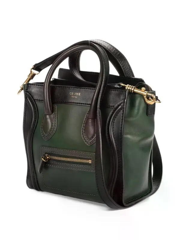 Celine Nano Luggage Leather Tote Bag