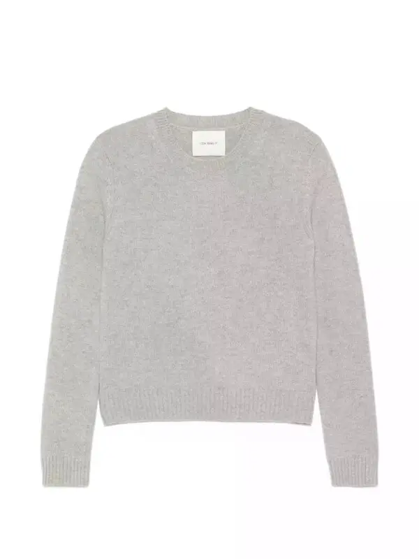 LISA YANG Mable Crew-neck Sweater - Grey