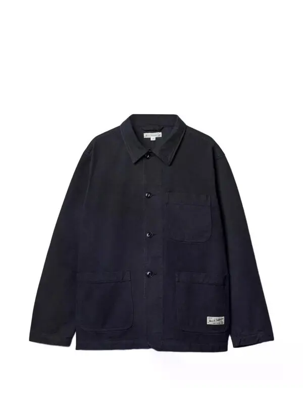 MERZ B. SCHWANEN Patch-pocket Shirt Jacket - Grey