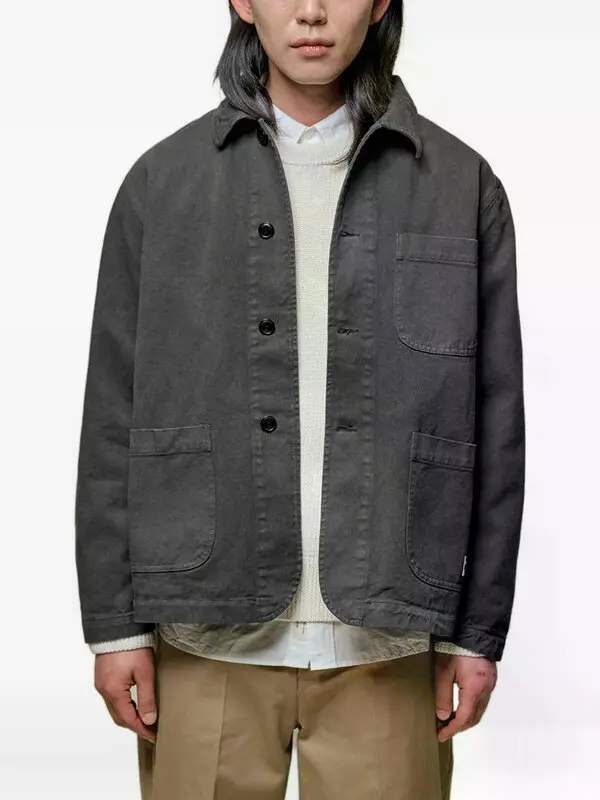 MERZ B. SCHWANEN Patch-pocket Shirt Jacket