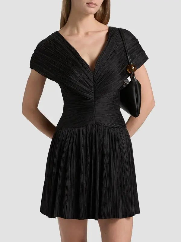 Simkhai Avarie Ruched Minidress