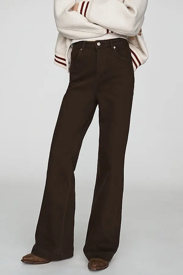 REFORMATION Bex High Rise Wide Leg Jeans