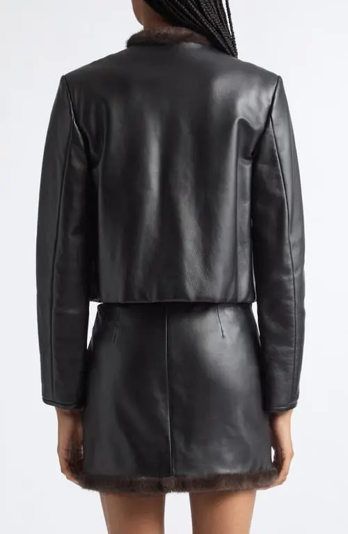 Alexander Wang Padded Leather Jacket