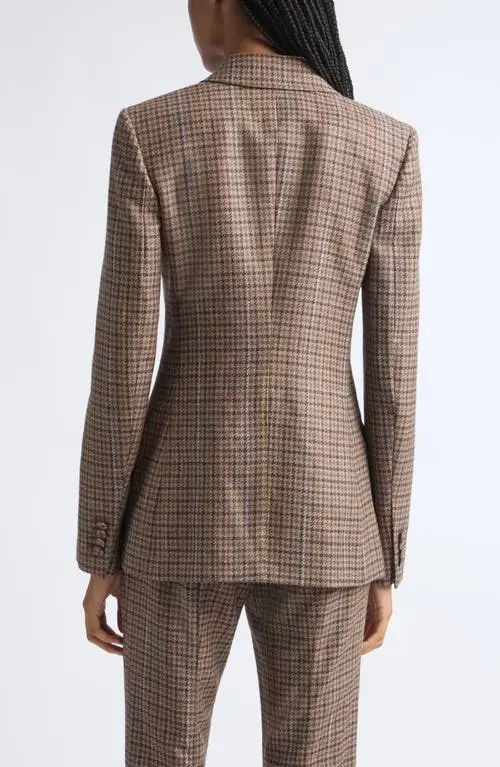Gabriela Hearst Leiva Check Wool & Silk Jacket