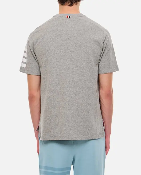 Thom Browne Bars Cotton Stripe T-shirt