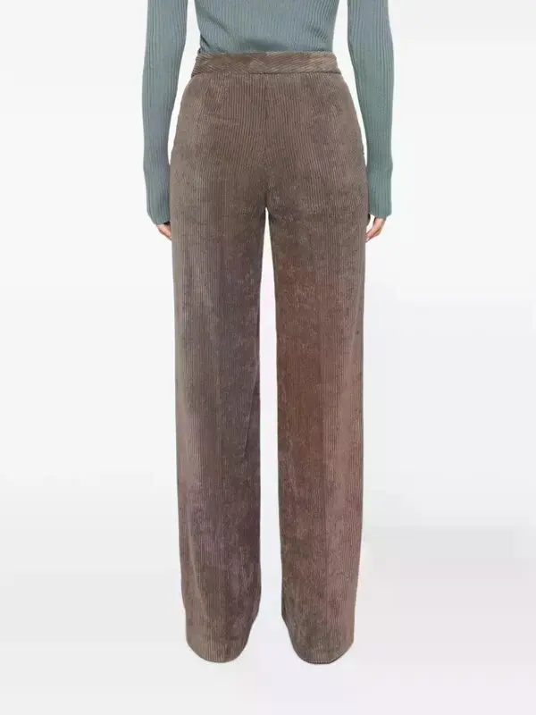VIA MASINI 80 Corduroy Straight-leg Trousers