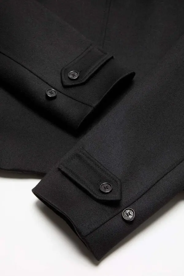Acne Studios Satin-wool Bomber Jacket