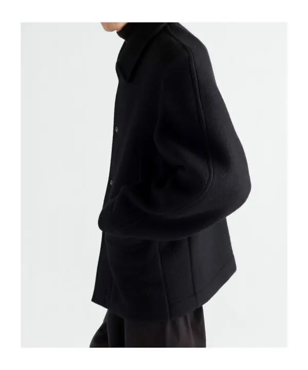 LEMAIRE Utility Jacket In Duffle Wool