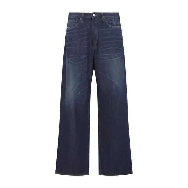 Acne Studios 1981 Dive Leather Jeans - Blue