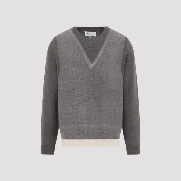 MAISON MARGIELA Fused Knit Sweater - Multicolor