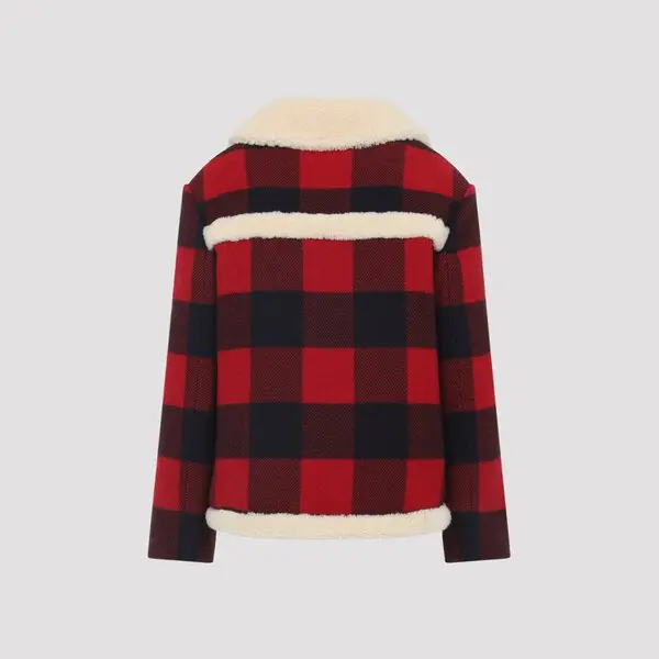 Celine Caban Shearling Jacket