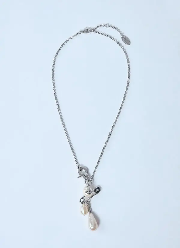 VIVIENNE WESTWOOD Claude Small Necklace - Silver