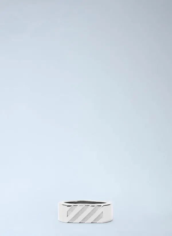 Off-White Diag Band Ring