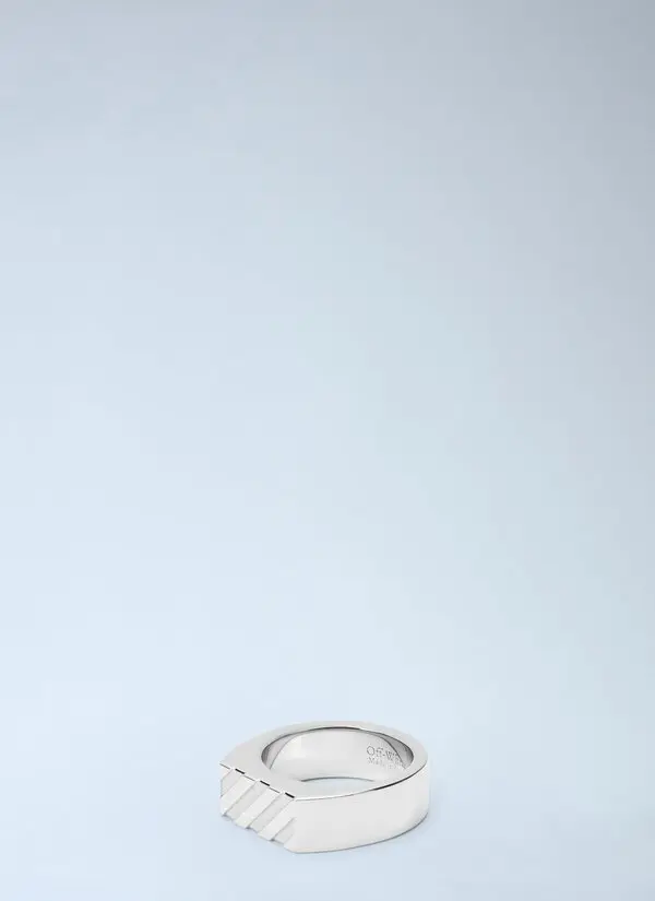 Off-White Diag Band Ring
