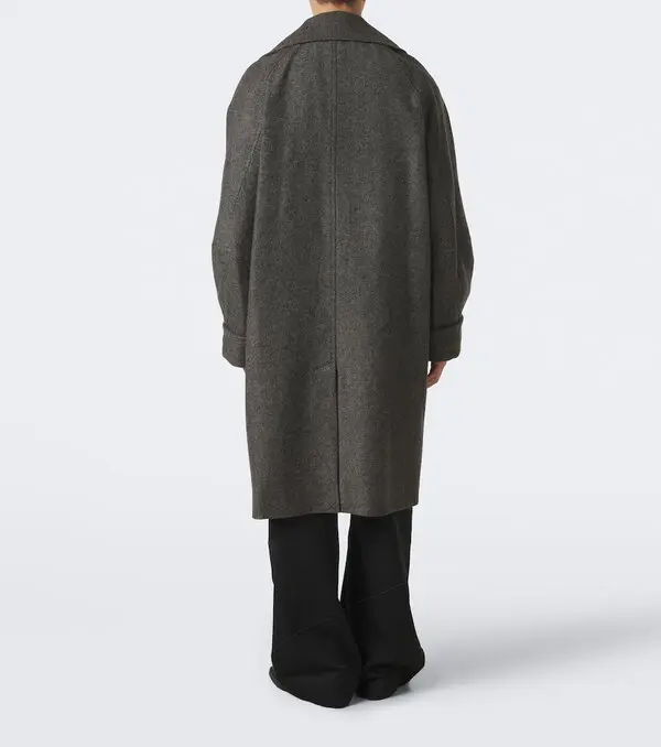 Simone Rocha Embellished Oversized Wool-blend Coat