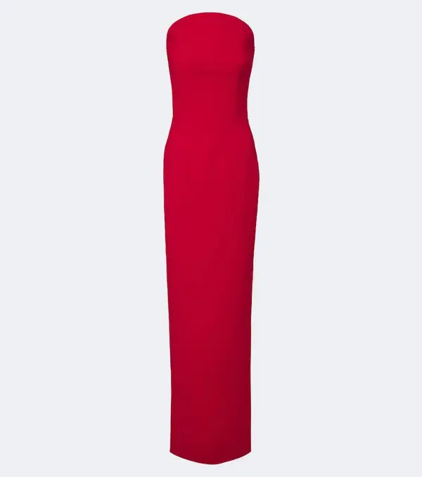 THE NEW ARRIVALS ILKYAZ OZEL Fang Gown - Red