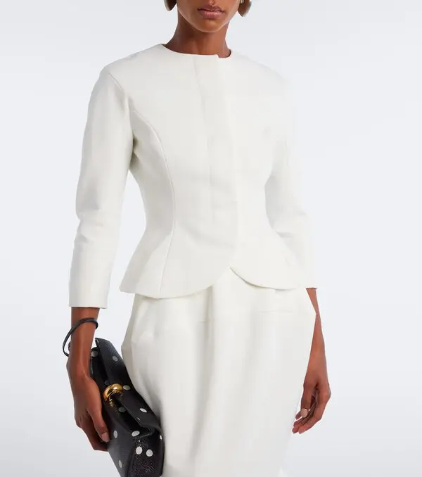 Jacquemus Palmier Peplum Jacket