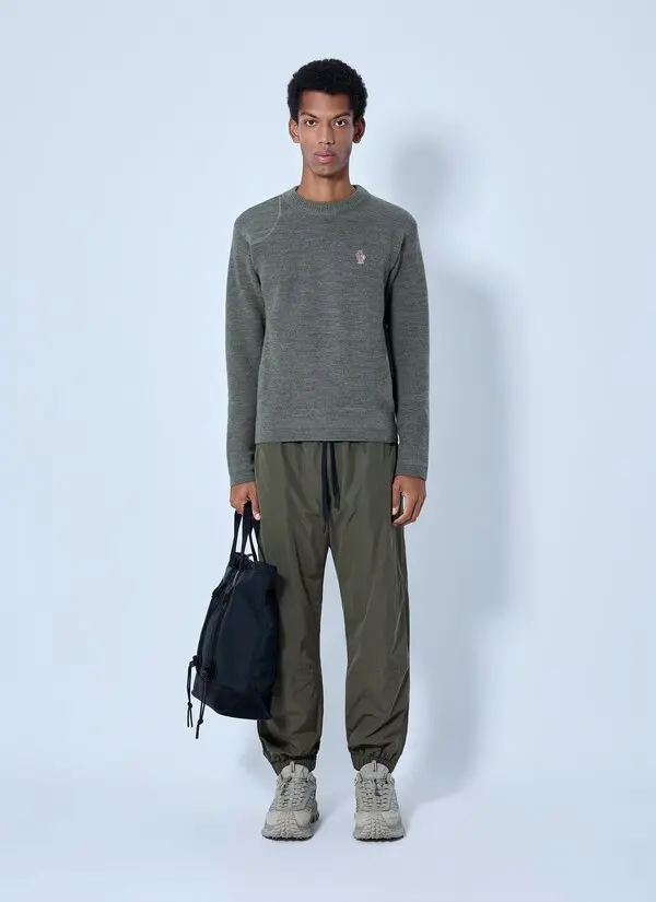 Moncler Wool Crew Neck Sweater