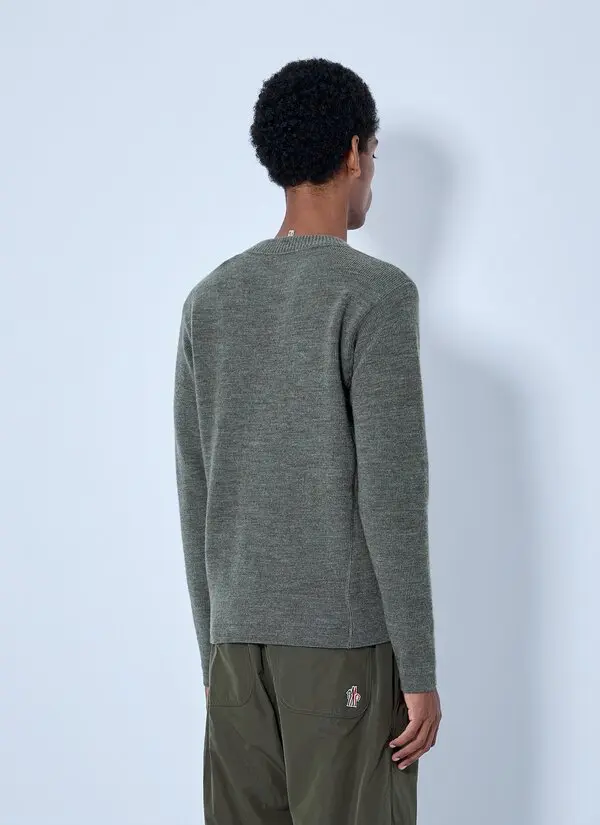 Moncler Wool Crew Neck Sweater