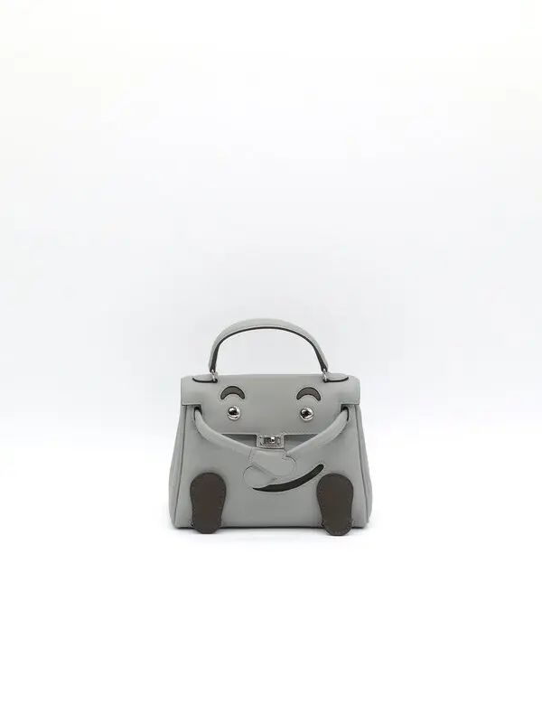 Hermès Kelly Bleu Glacier/ Vert Maquis Swift Palladium Hardware