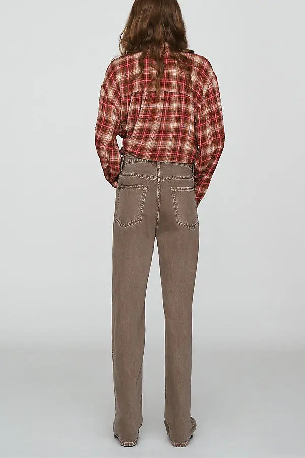 REFORMATION Val 90s High Rise Straight Leg Jeans