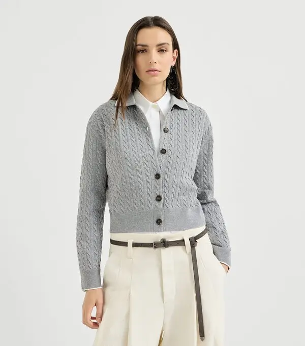 Brunello Cucinelli Cable-knit Cardigan