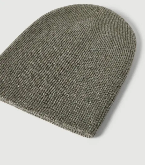 Brunello Cucinelli Cashmere English Rib-knit Beanie