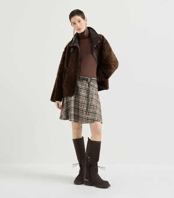 Brunello Cucinelli Suede Knee-high Boots