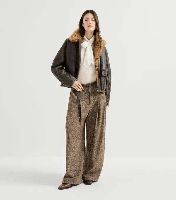 Brunello Cucinelli Cashmere Monili-detail Crew-neck Sweater