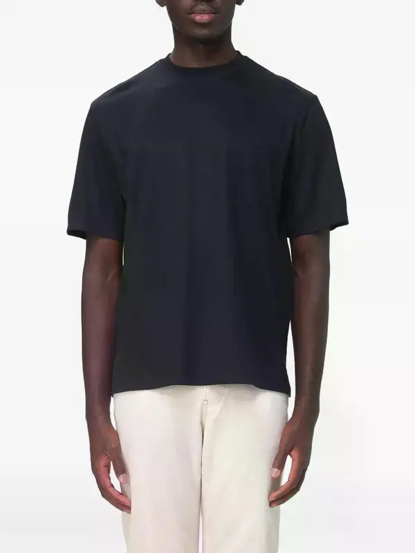 Agnona Embroidered-logo T-shirt