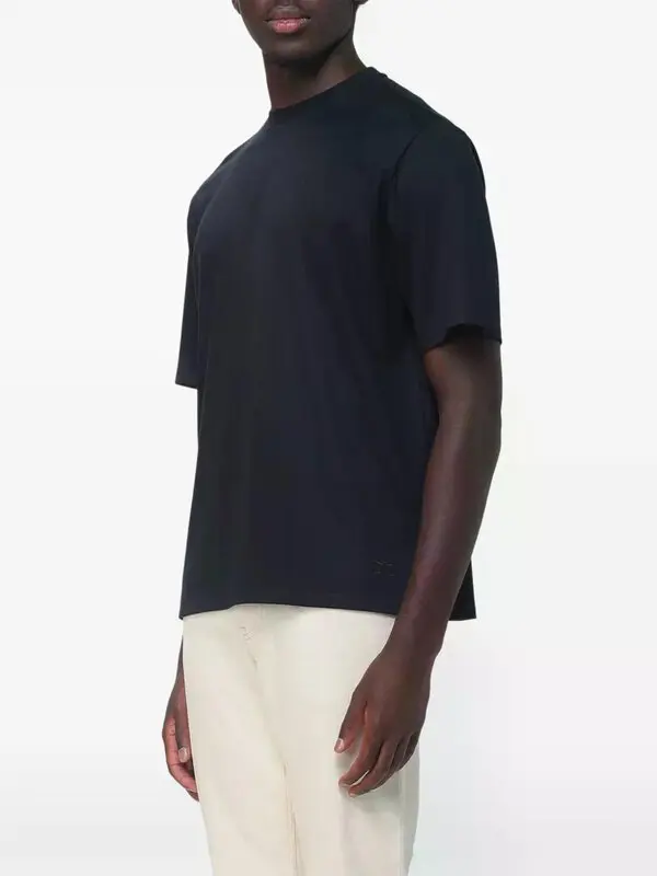 Agnona Embroidered-logo T-shirt