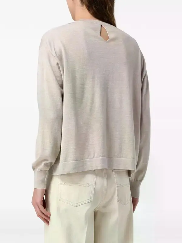 Agnona Crew-neck Long-sleeve Sweater