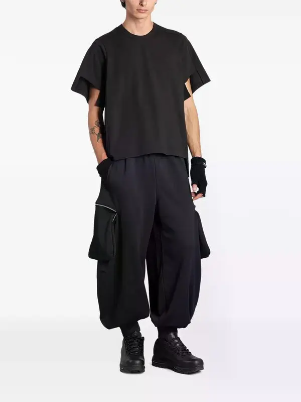 Comme Des Garçons Stepped-hem T-shirt