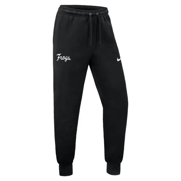 Nike Tcu Horned Frogs Club Fleece Jogger Pants - Black