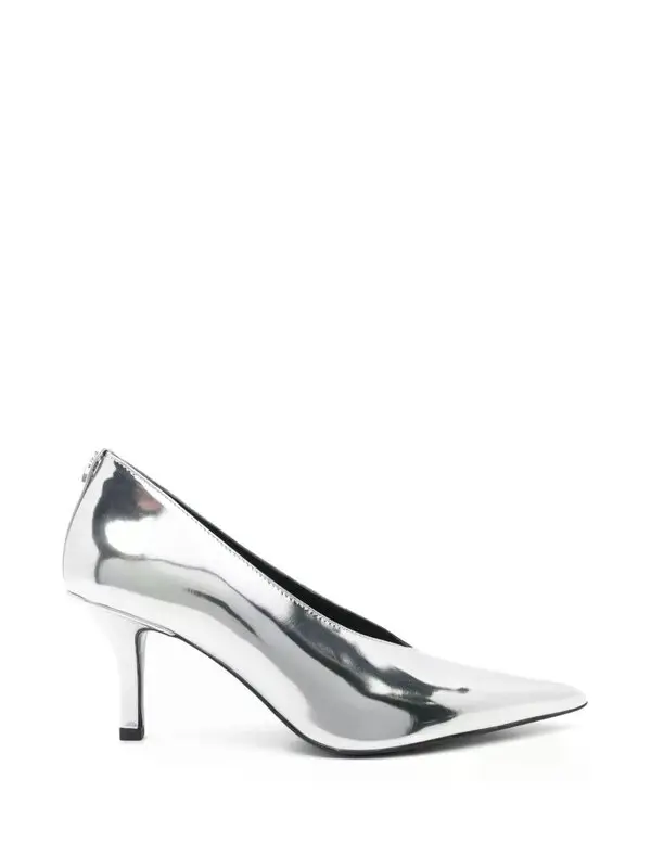 Patrizia Pepe New Minimal Shape Pumps - Silver