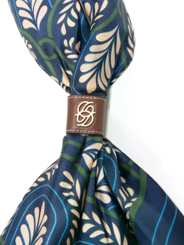 Drole De Monsieur Printed Scarf