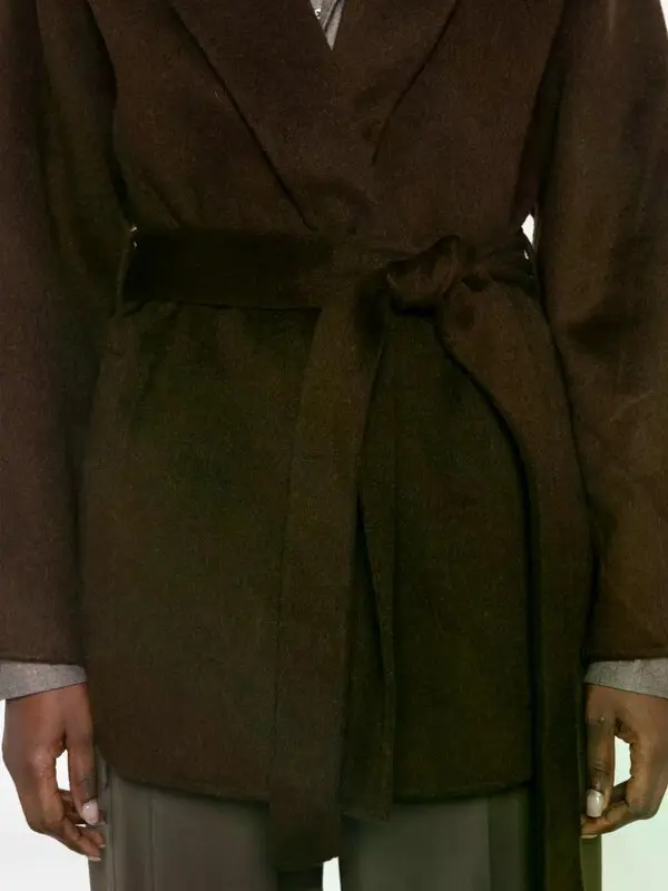 ENVELOPE 1976 Houston Belted Shawl-lapel Coat