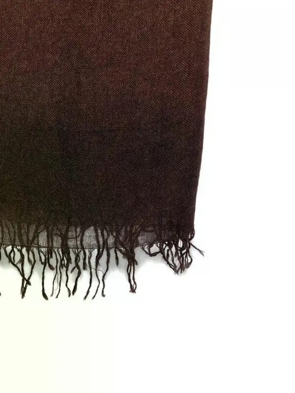 Faliero Sarti Gradient-effect Frayed-hem Scarf