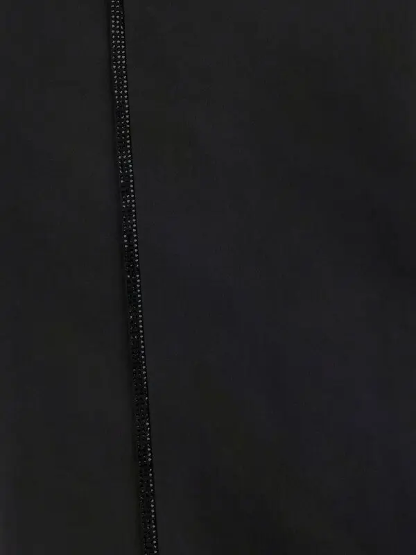 Giorgio Armani Rhinestone-embellished Wide-leg Trousers