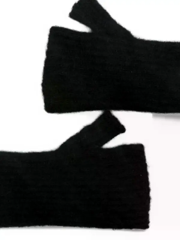 MRZ Ribbed-knit Gloves