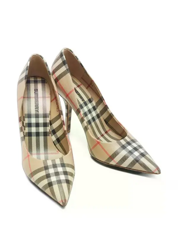 Burberry Vintage Check Pointed-toe Pumps