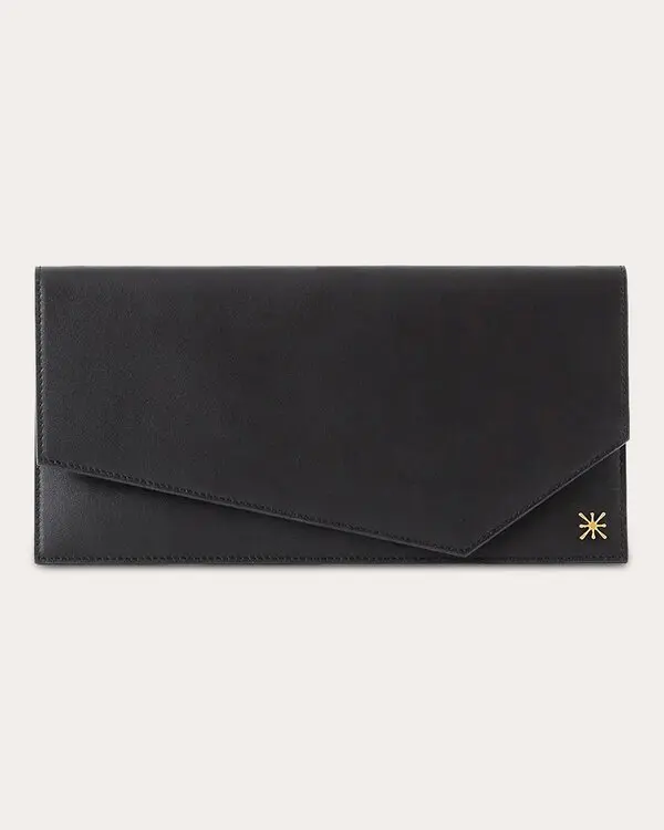ESTHERA 1am Leather Envelope Clutch Bag