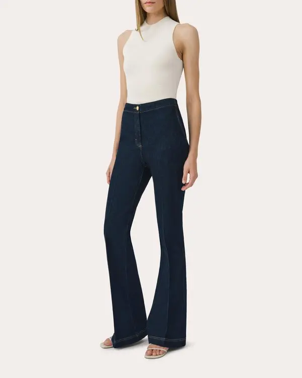 Simkhai Kenna Slim Flare Jeans