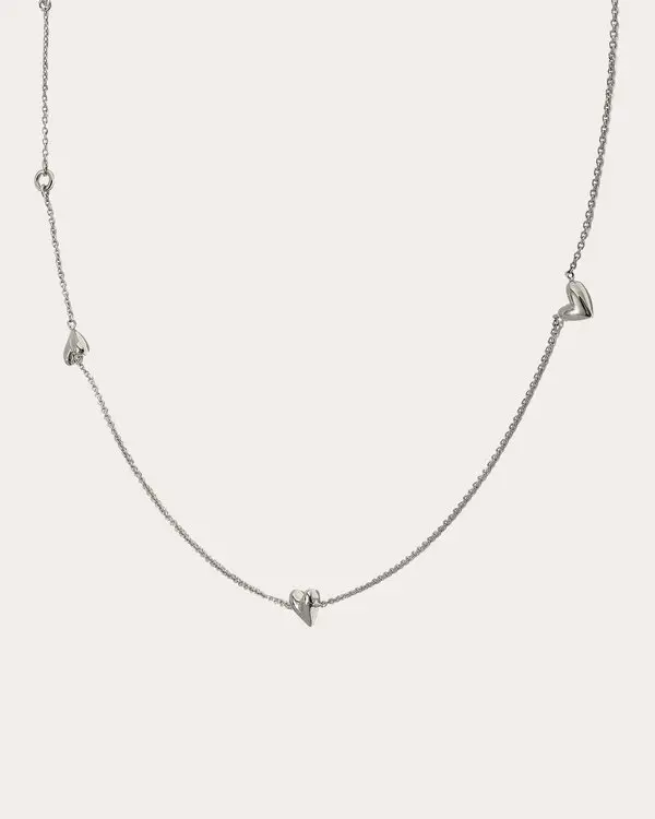 OTIUMBERG Roscida Heart Scatter Necklace