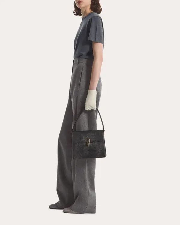 Co Wool Cashmere High-waist Trousers