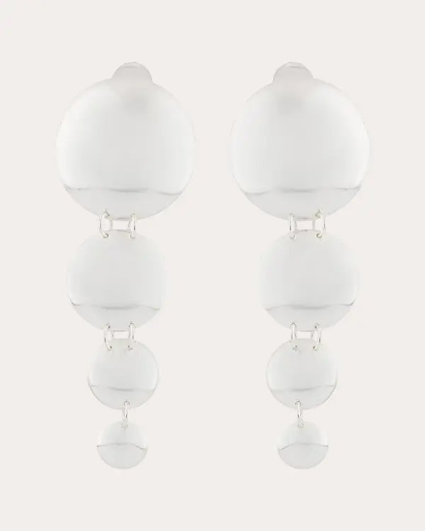 BOHÈME BY VÉRO Gladiatrix Drop Earrings - Silver