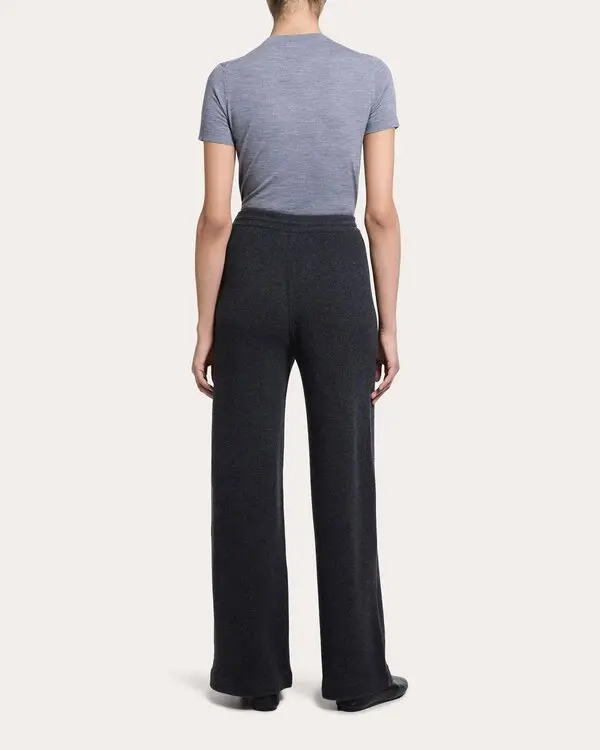 Theory Cashmere Knit Track Pants