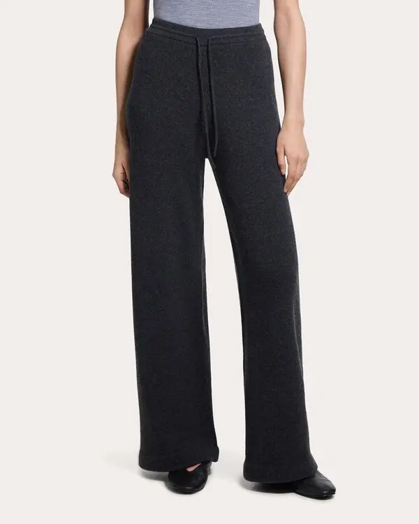 Theory Cashmere Knit Track Pants