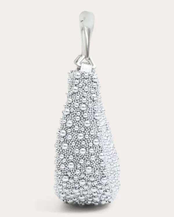 Simkhai Evelyn Beaded Crescent Handbag
