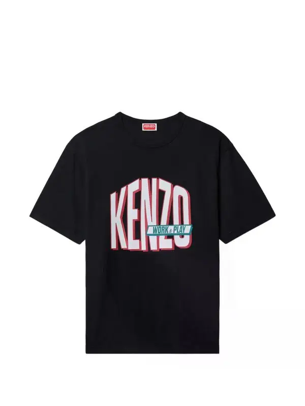 Kenzo Work And Play Cotton T-shirt
